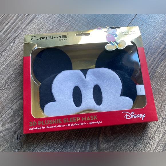 Disney | Accessories | Disney 3d Plushie Mickey Mouse Sleep Mask From ...